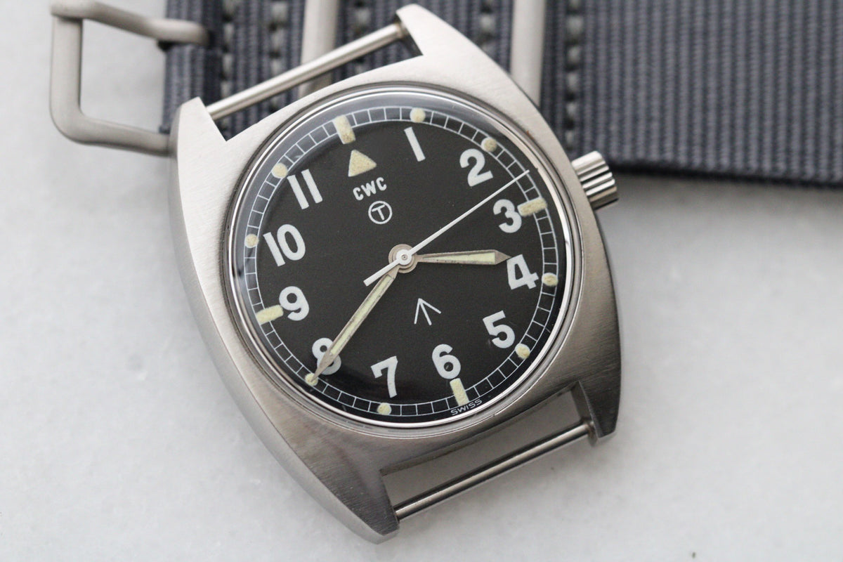 CWC W10 British Army Issue Wristwatch 1976. – Waecce