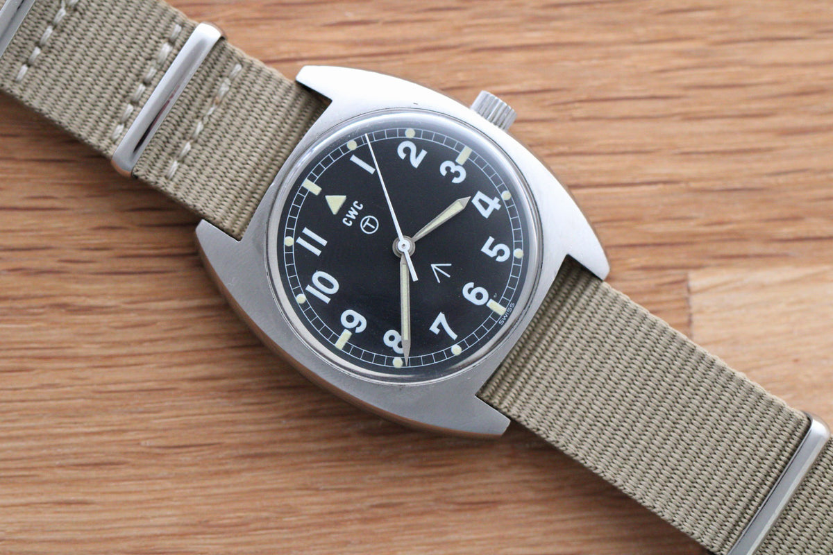 CWC W10 6bb RAF Issue Pilots Wristwatch 1979. – Waecce
