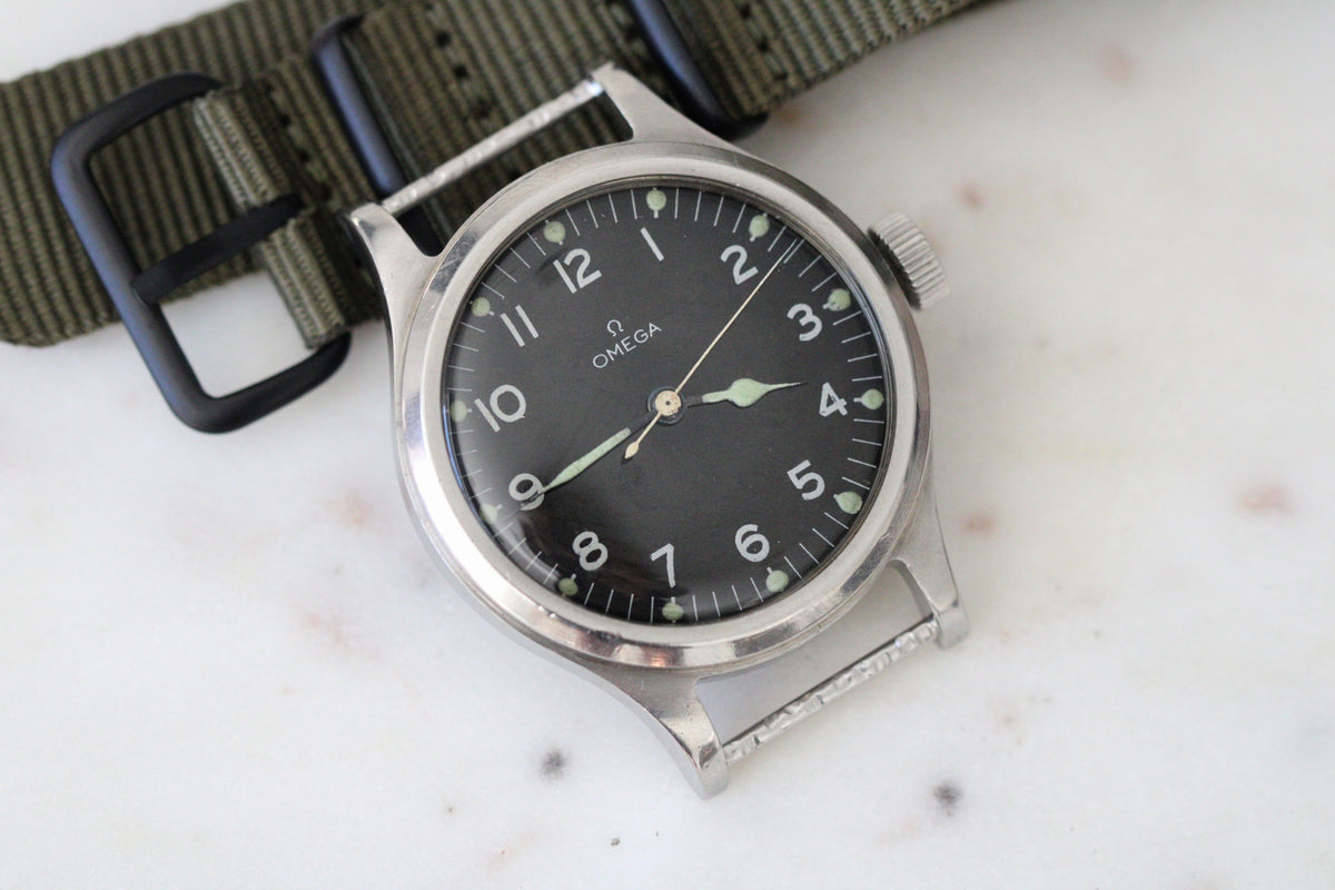 Omega 6b/159 RAF Pilots Wristwatch c.1956 – Waecce