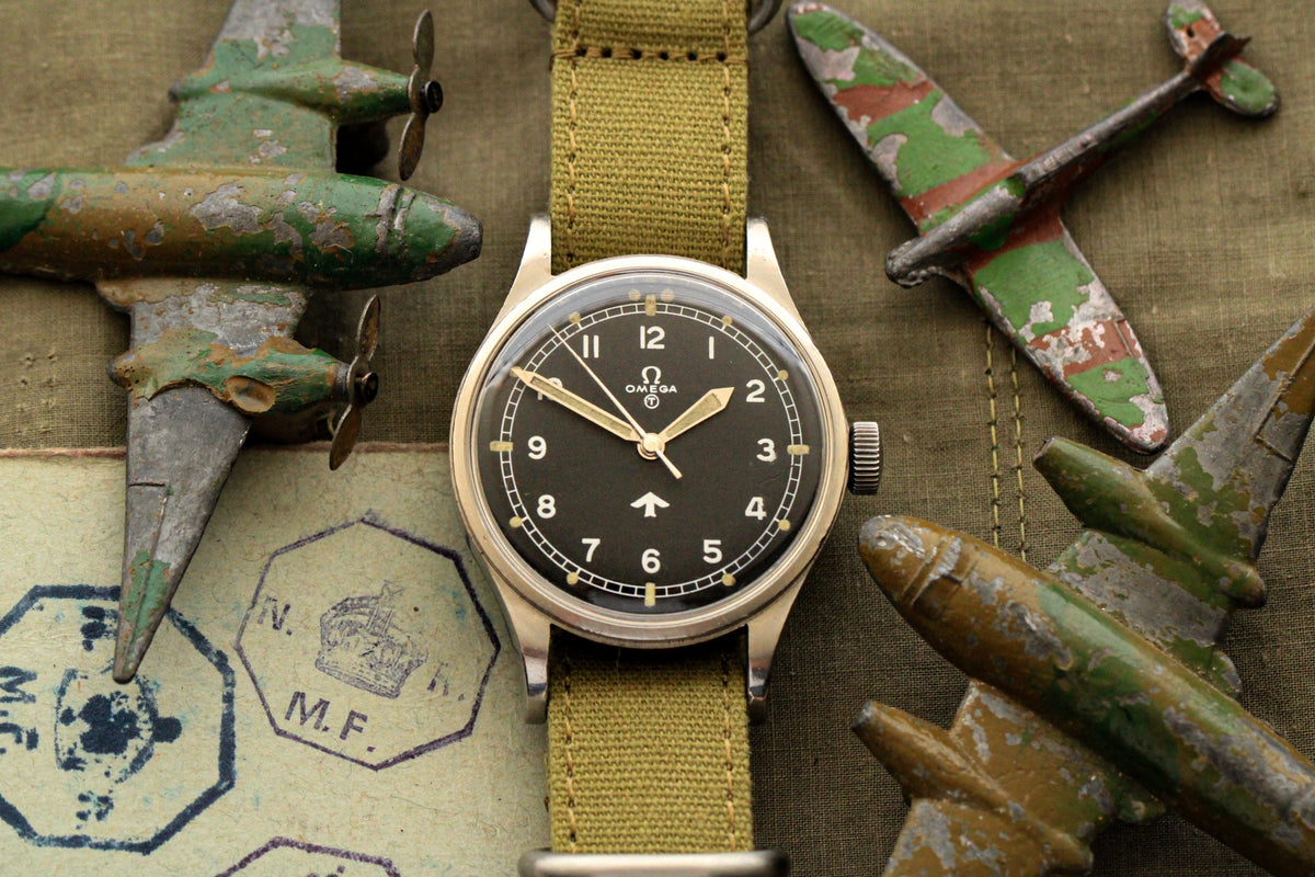Omega 53 Fat Arrow RAF Issue Pilots Wristwatch – Waecce