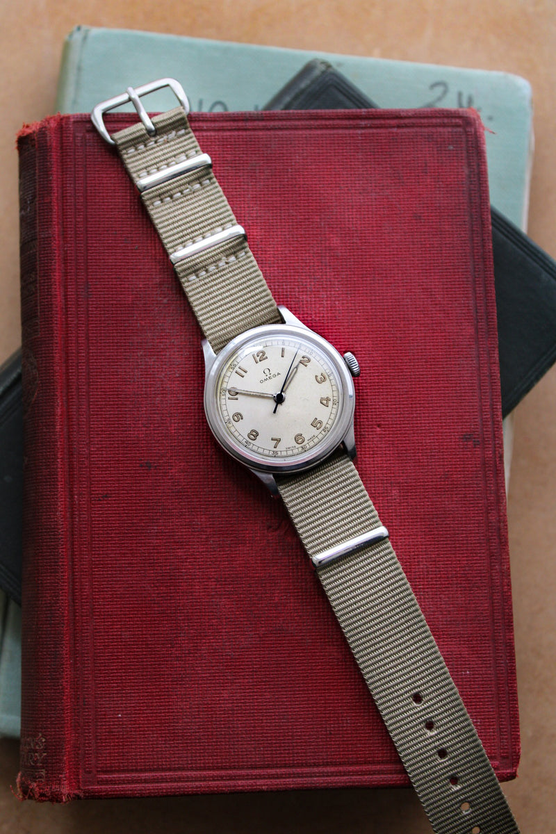Omega WW2 era Civilian US Army Ref CK 2179 c.1945 with Extract. – Waecce